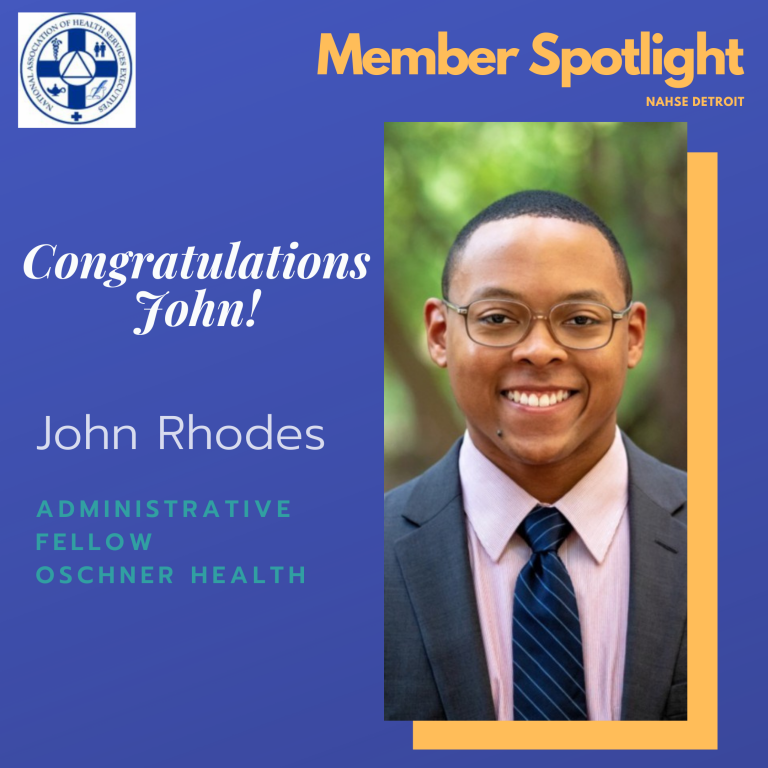 John Rhodes – NAHSE Detroit